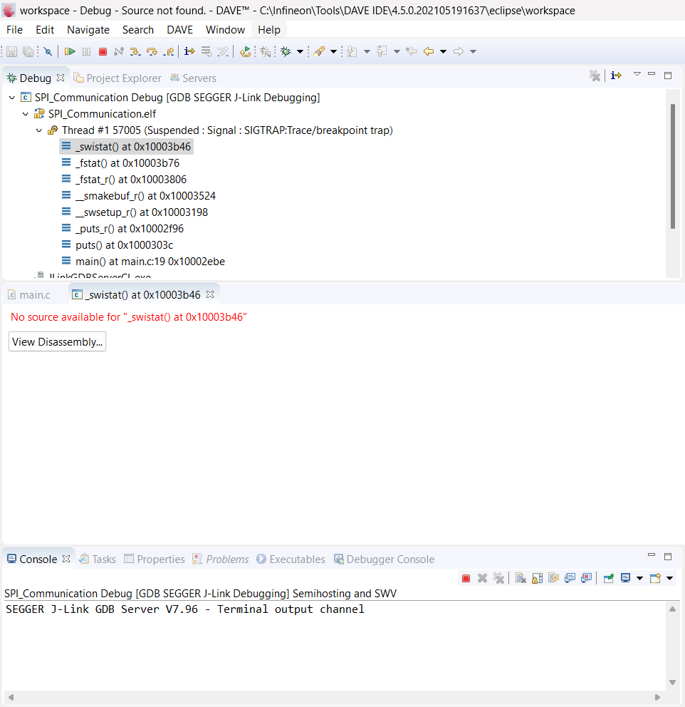 Solved: XMC Debug Messages - Infineon Developer Community