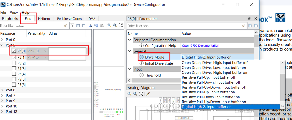 Solved: debug print on the console (video tutorial example... - Infineon Developer Community