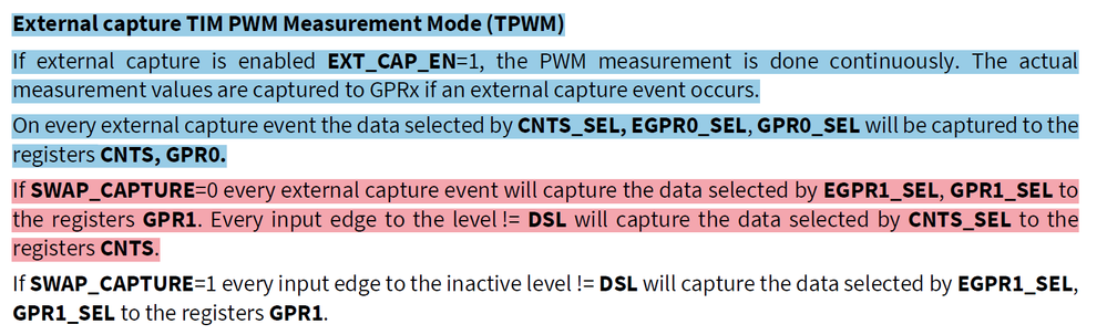 已解决: TPWM 和 TPIM 模式下的 GTM_TIM_ 外部捕获 - Infineon Developer Community