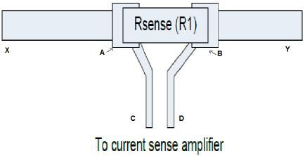Kelvin Sense Connection for Current Sensing in PowerPSoC