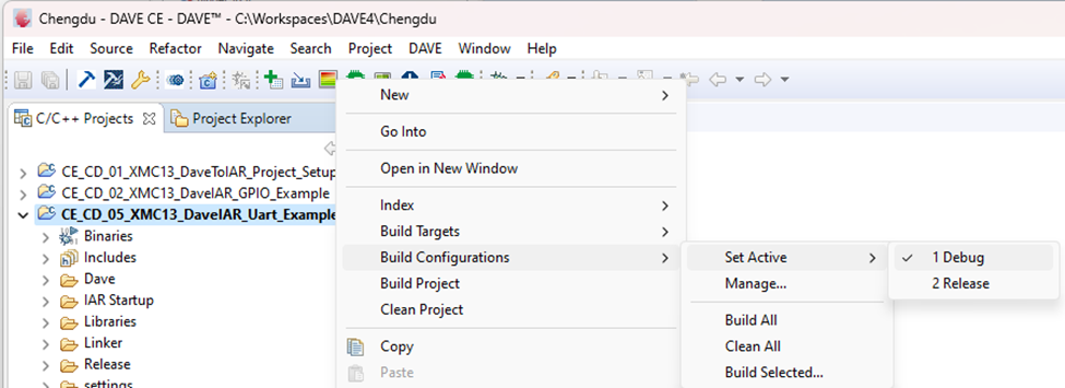 Errors Changing Build Configuration from Release to Debug