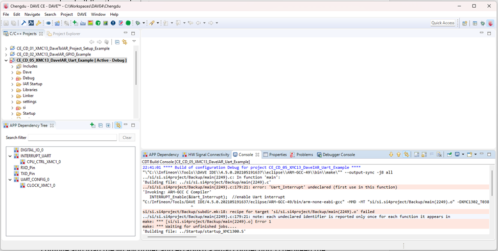 Errors Changing Build Configuration from Release to Debug