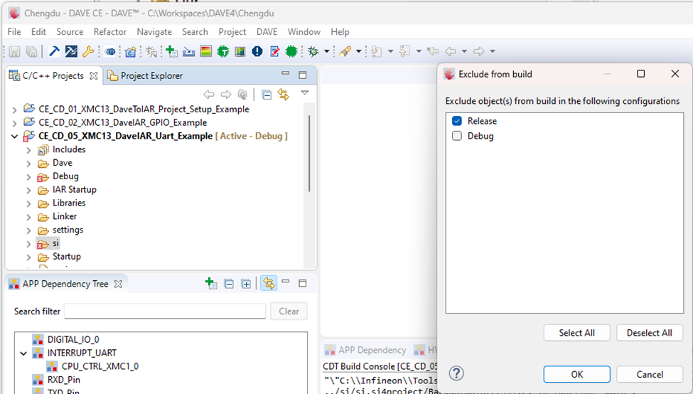Errors Changing Build Configuration from Release to Debug