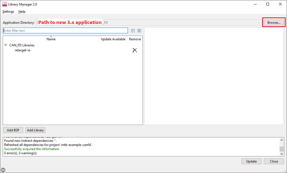 Migrating ModusToolbox™ Applications from Version 2.x to Version 3.x