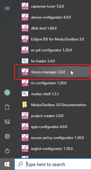 Migrating ModusToolbox™ Applications from Version 2.x to Version 3.x