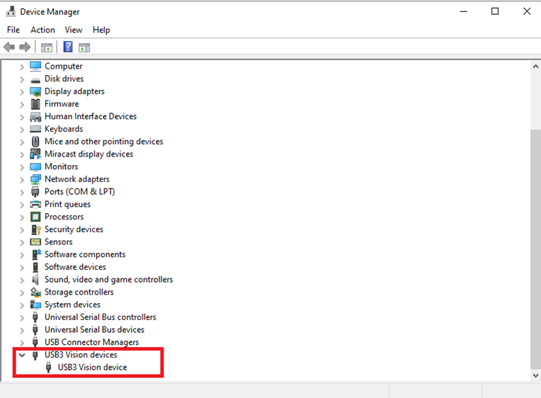 U3V Video Streaming with Aravis Player - EZ-USB™ FX3 Camera Kit