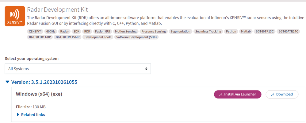 How to Build Radar SDK from Source Code