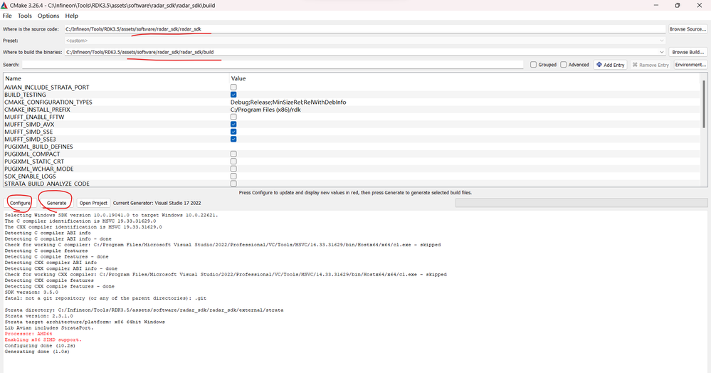 How to Build Radar SDK from Source Code