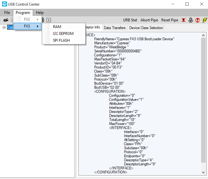 EZ-USB™ CX3: Interfacing with the Onsemi Image Sensor