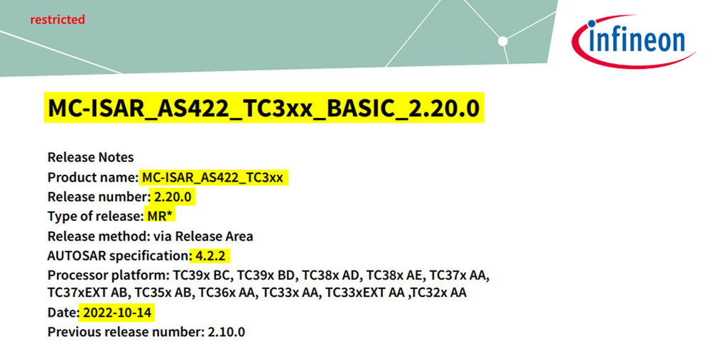 AURIX™ AUTOSAR MCAL - Questionnaire for MCAL Problem Reporting