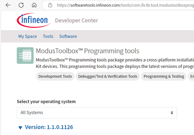 ModusToolbox Programmer Support for CYW920829M2EVK-02 REV04: Everything ...
