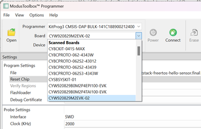 ModusToolbox Programmer Support for CYW920829M2EVK-02 REV04: Everything You Need to Know