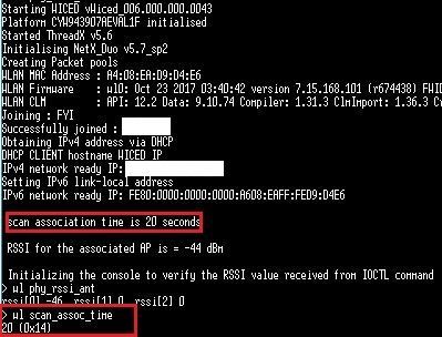 How to Use IOCTL Commands in CYW43907?