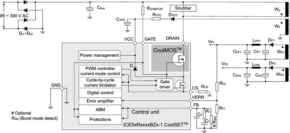 Compensation Network Design for Non-Isolated DCM Flyback