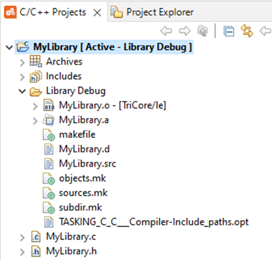 Creating a Library Project in AURIX™ Development Studio - AURIX™ MCU