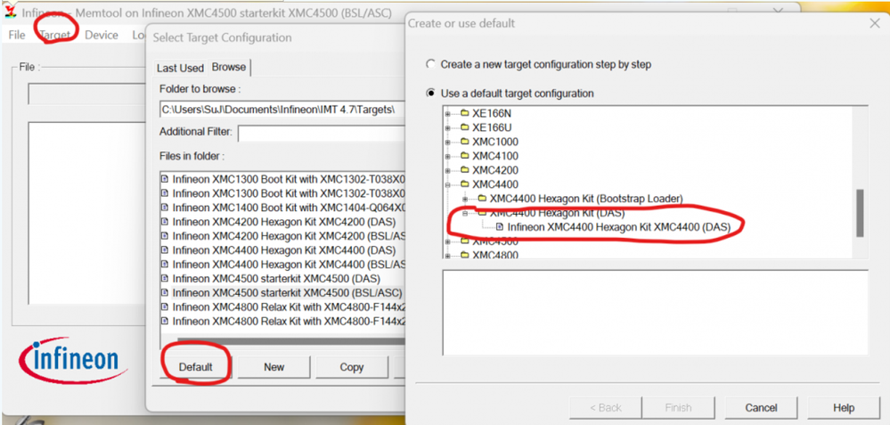 XMC4000系列使用miniWiggler烧录的一些注意事项 - Infineon Developer Community