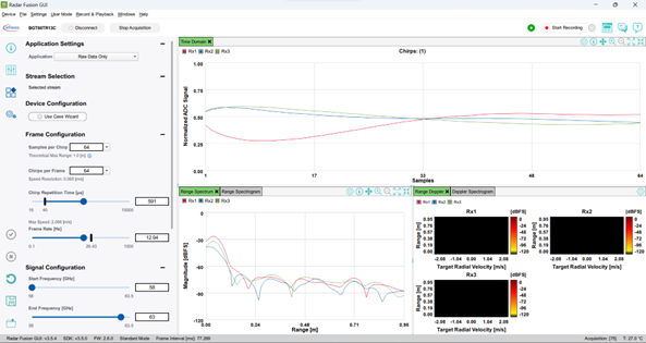 Quick start with XENSIV™ 60 GHz radar demo kits - Infineon Developer ...