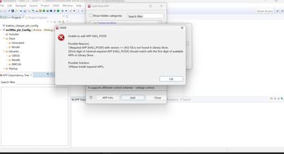 Solved: XMC DAVE tool error image - Infineon Developer Community