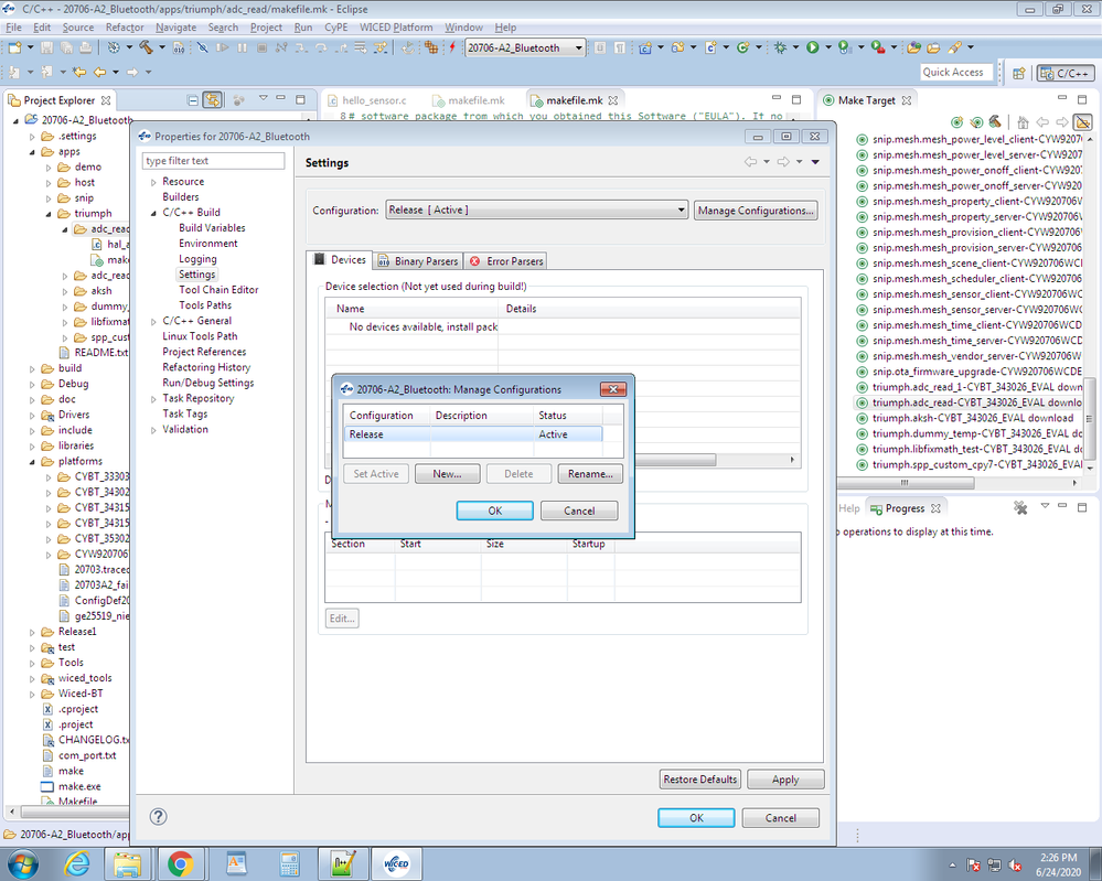 How to use log function and add libm.a library in ... - Infineon ...