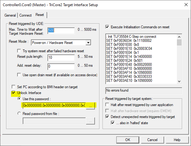 Solved: While flashing program using UDE getting error OCD... - Infineon Developer Community