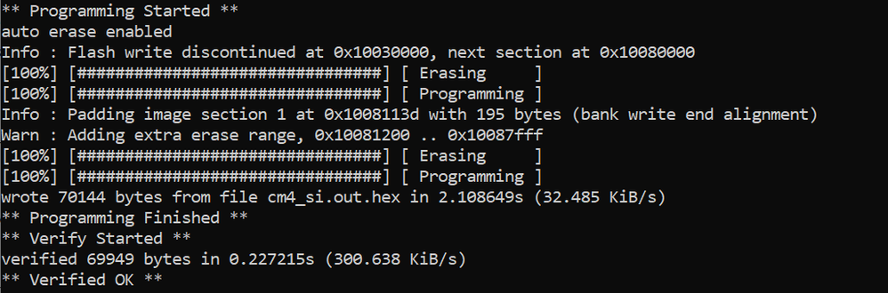 The test procedure for core_auth_RSA in IAR workbench