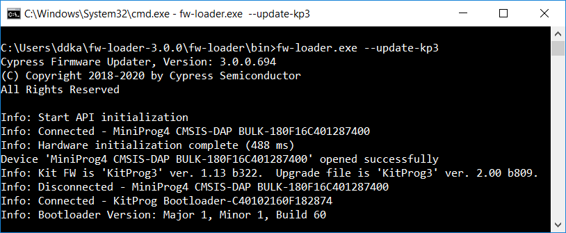 Solved: Miniprog4 slow programming - Infineon Developer Community