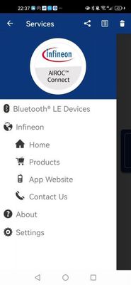 CYW20829 蓝牙 BLE 与手机 APP连接调试