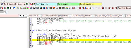 Solved: Set FLASHCON1.MASKUECC =1 to disable PFlash ECC Tr... - Infineon Developer Community