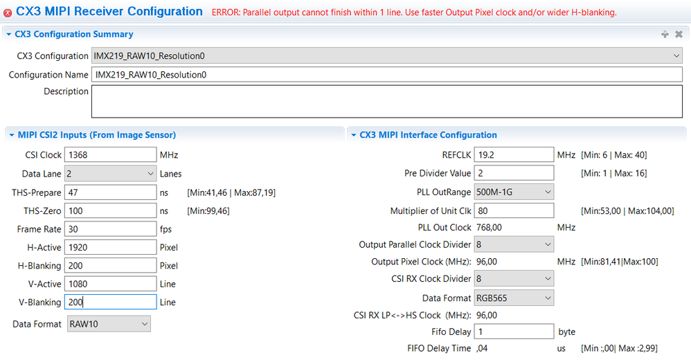 Solved: How to configure MIPI clocks - Infineon Developer Community