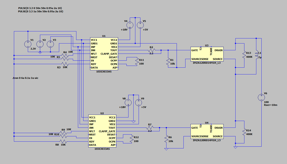 Solved: Double pulse test simulation in LTspice - Infineon Developer ...