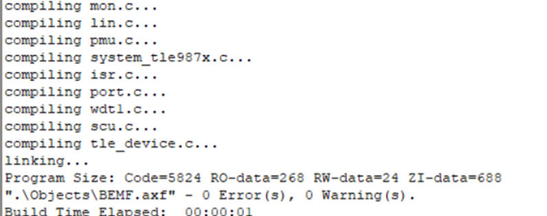 对TLE9879 EVALKIT电机例程使用的补充说明 - Infineon Developer Community