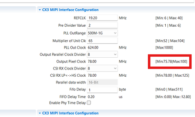 Solved: CX3 Mipi configuration - Infineon Developer Community