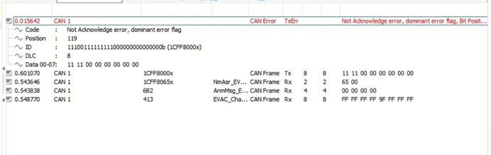 Solved: Error frames due to no ACK for some time during CA... - Infineon Developer Community
