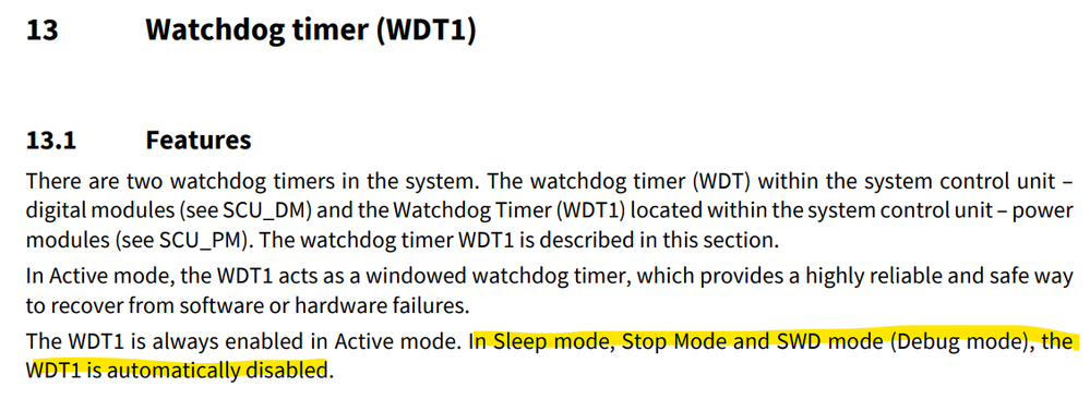 Solved: How to debug watchdog error in TLE9877 - Infineon Developer Community