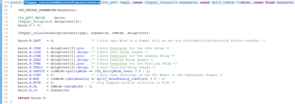 Configuring AURIX™ 2G SPI code example to work for... - Infineon Developer Community