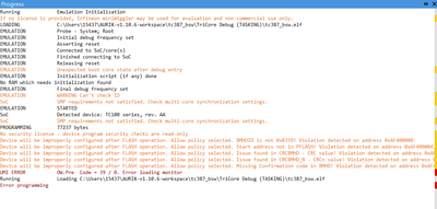 DAS 无法通过 miniwiggler 的 DAP 端口检测设备 - Infineon Developer Community