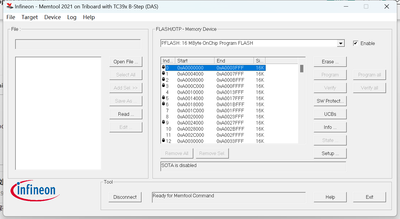 Error on starting a debug with TC399 demo board - Infineon Developer ...