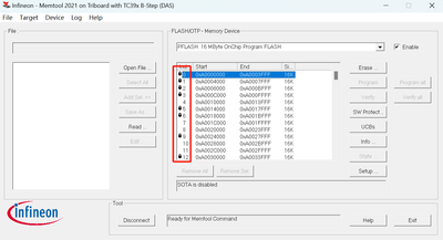 已解决: TC397 部分PFlash被锁 - Infineon Developer Community