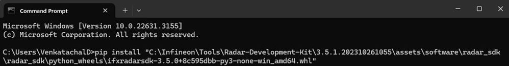 Radar Development Kit (RDK) - Presence Detection Application