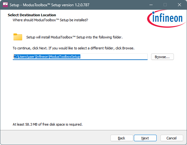 Installing ModusToolbox™ software - Infineon Developer Community