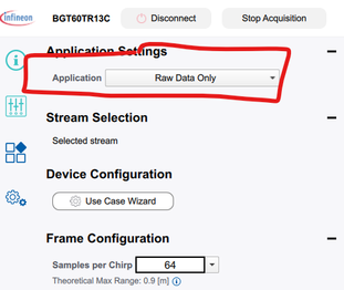 XENSIV™ BGT60TR13C radar: FAQs - Infineon Developer Community