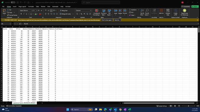 Solved: RTime field in CapSense Tuner Log file - Infineon Developer Community