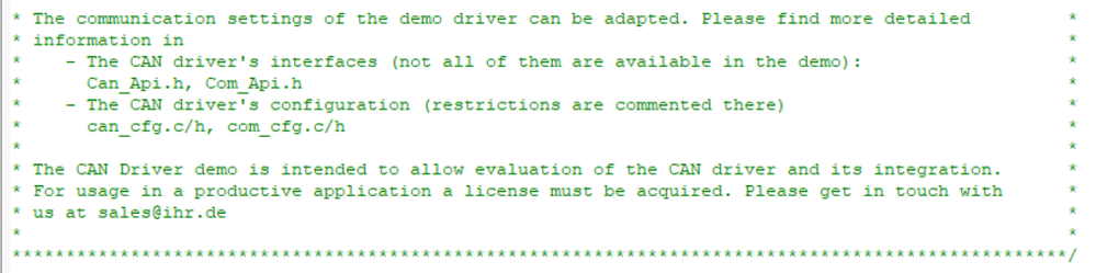 已解决: 带电机控制的 TLE9893 CAN 示例代码 - Infineon Developer Community
