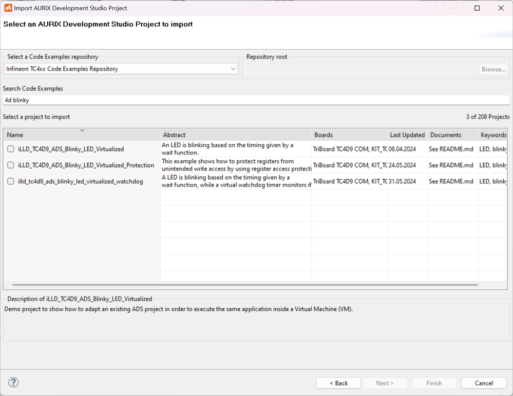 AURIX TC4x 单片机入门：在免费的 ADS Limited 开发平台上实现 Blinky L... - Infineon Developer Community