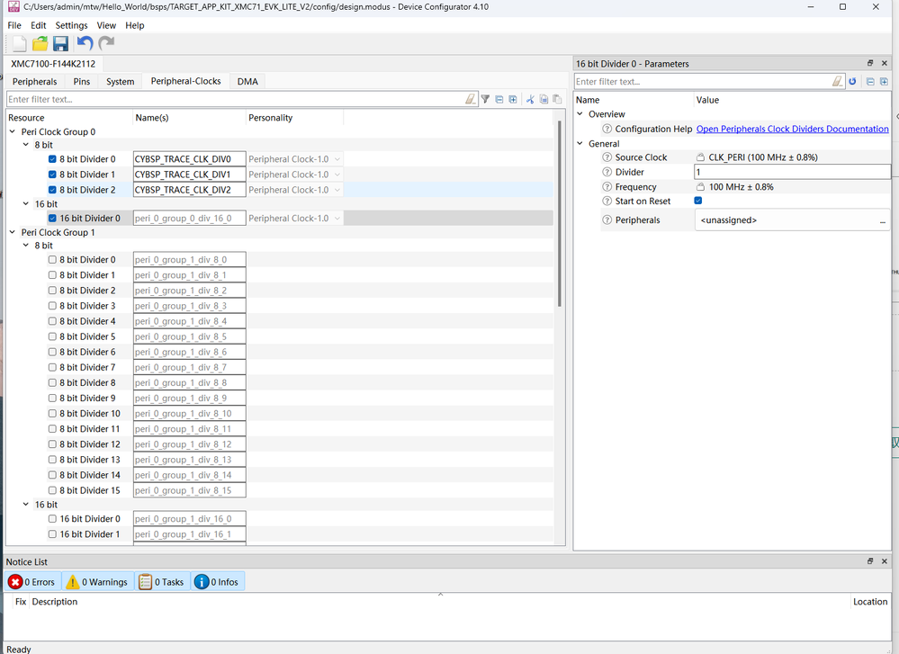 已解决: XMC7100编程时出现：Break at address "0x0" with no debug ... - Infineon Developer Community