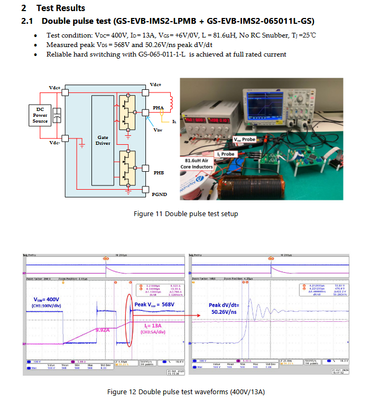 已解决: 基于GS-EVB-IMS2-XX的双脉冲测试 - Infineon Developer Community