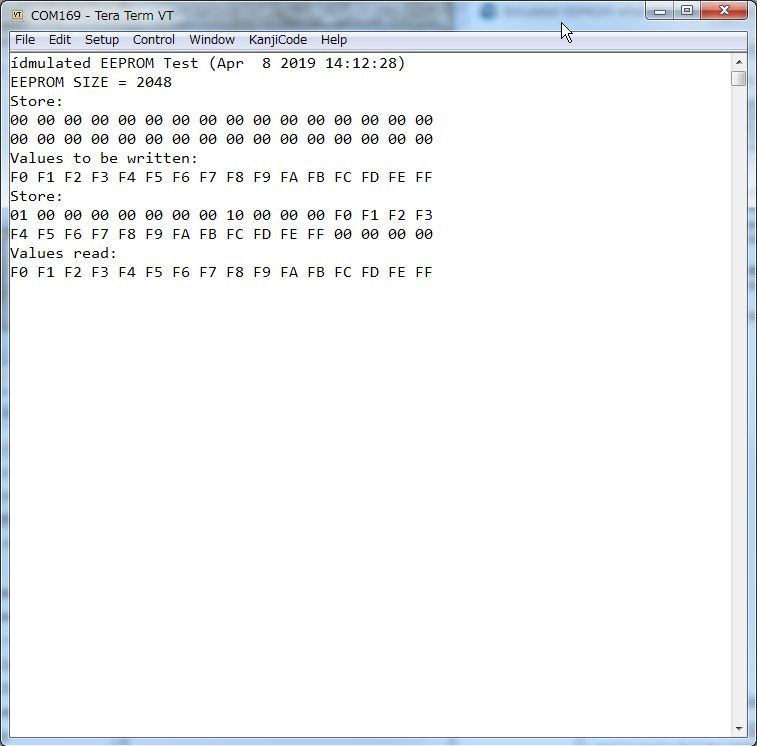 Solved Emulated Eeprom What Does Write Function Exa