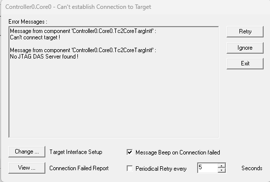 已解决: 使用 miniwiggler 调试 TC357 - Infineon Developer Community