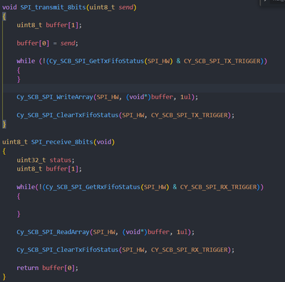 已解决: KIT_T2G-B-E_Lite无法接收SPI Slave的回复 - Infineon Developer Community