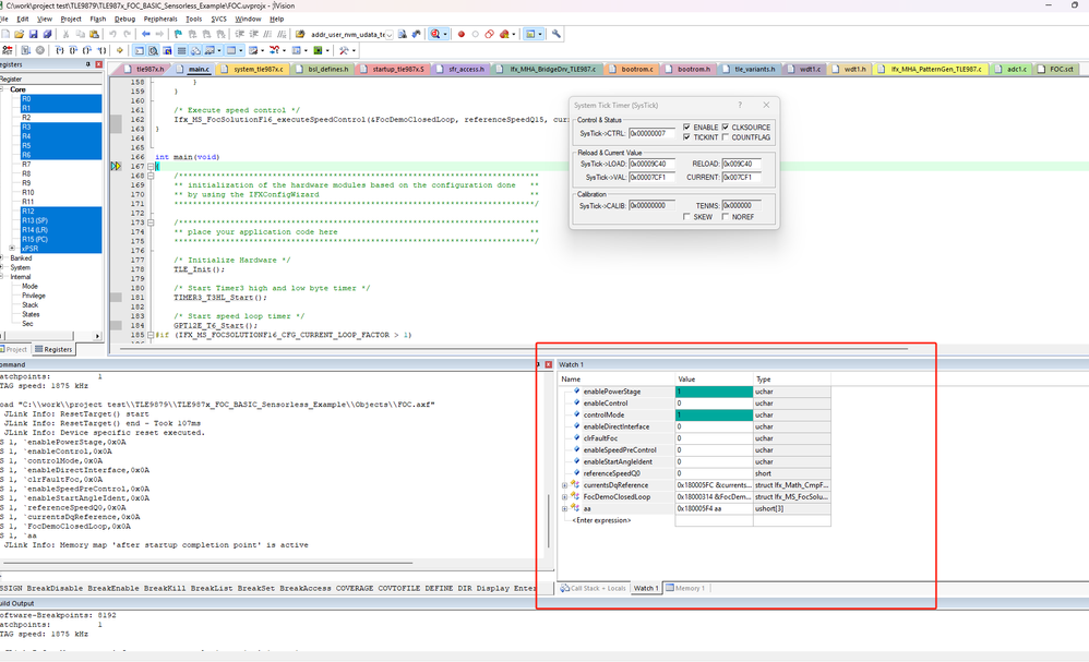 已解决: MOTIX_MCU_TLE987x_Motor_Control_FOC_Demo_Software_... - Infineon Developer Community